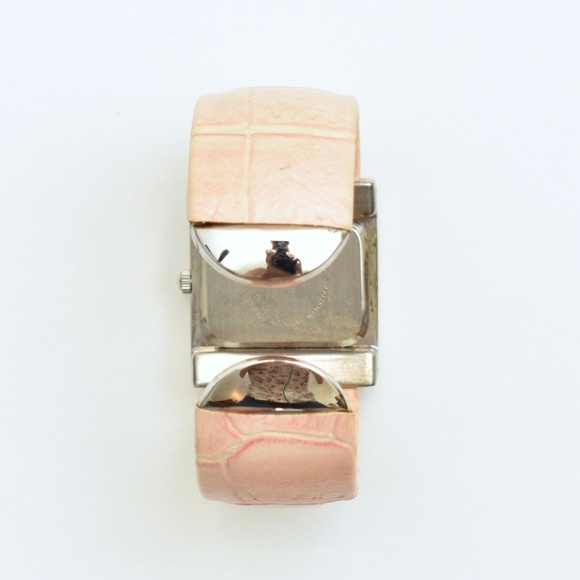 Novelle Quartz | Jewelry | Novelle Quartz Pastel Pink Alligator Cuff ...